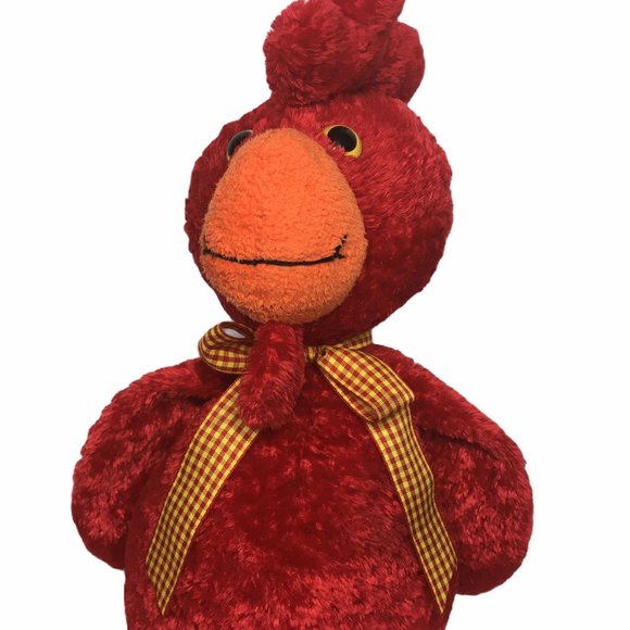 Animal Adventure | Toys | Rare Red Rooster Plush Stuffed Animal ...